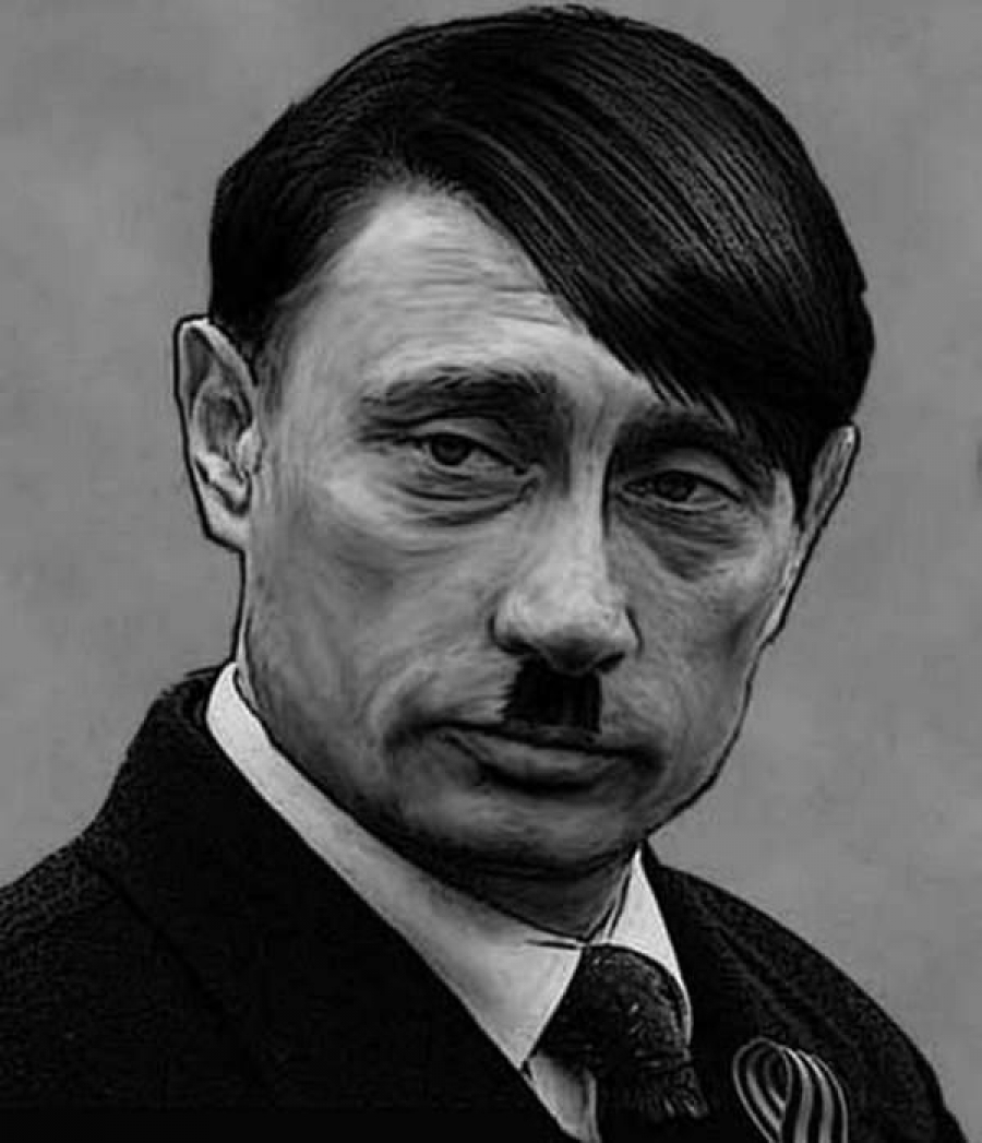 Vladolf Putler: 3 krásné fotografické důkazy, že se Putin chová jako ...