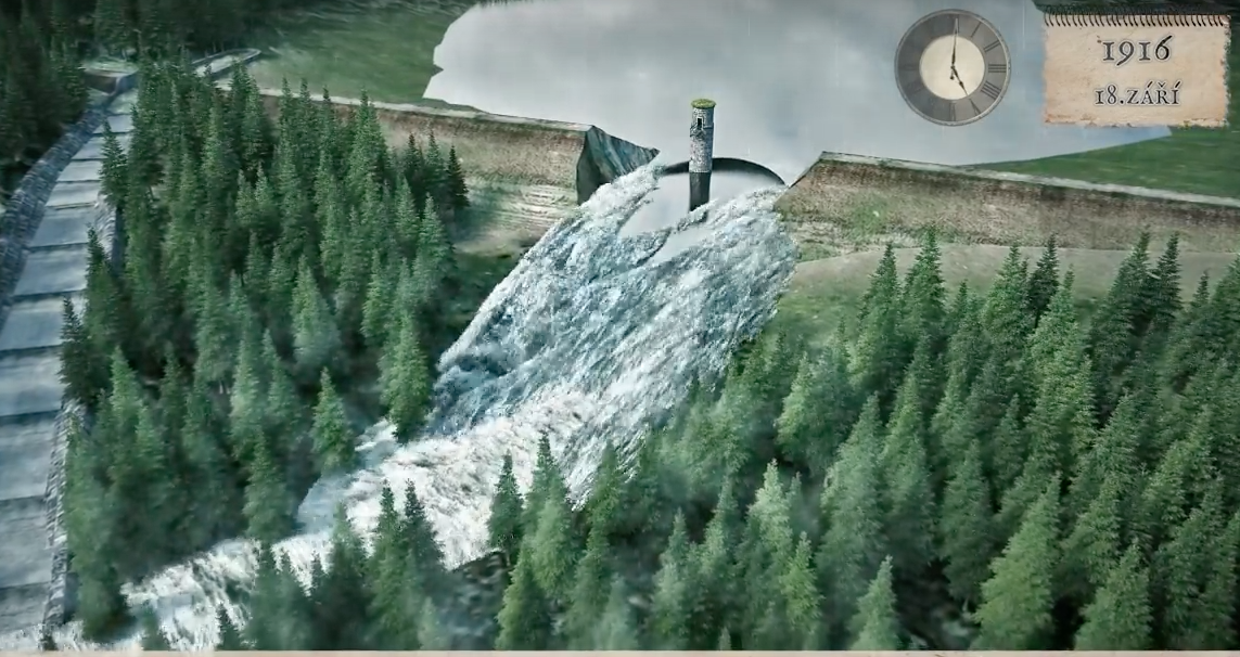 Protržená přehrada: Dechberoucí vizualizace přes sto let staré hrůzy – G.cz