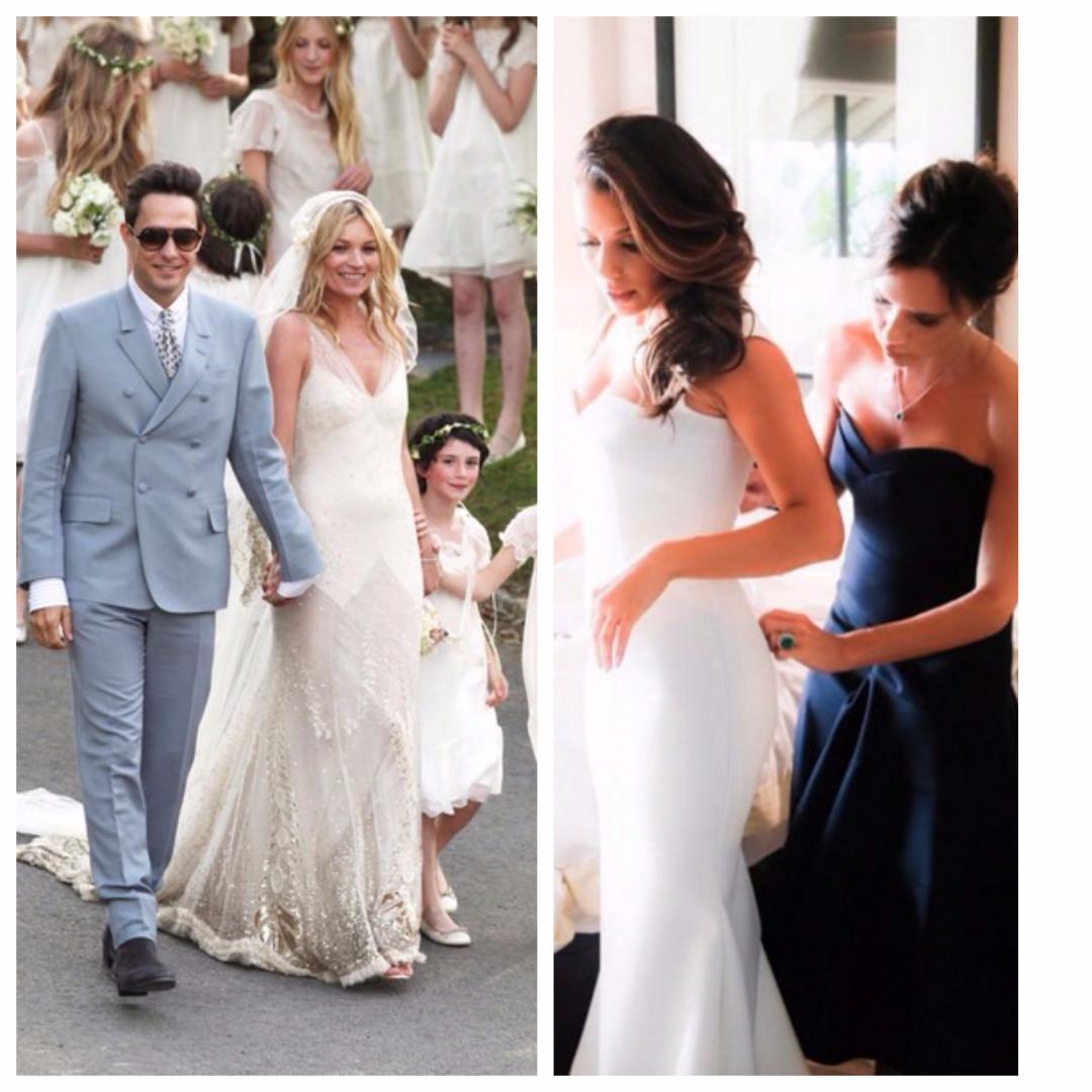 Jak vypadaly některé celebrity ve svůj velký den? Zde můžete nahlédnout ...