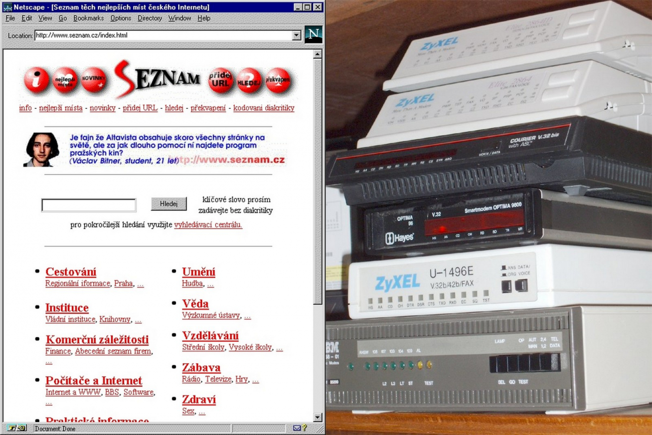 Počátky internetu u nás | G.cz