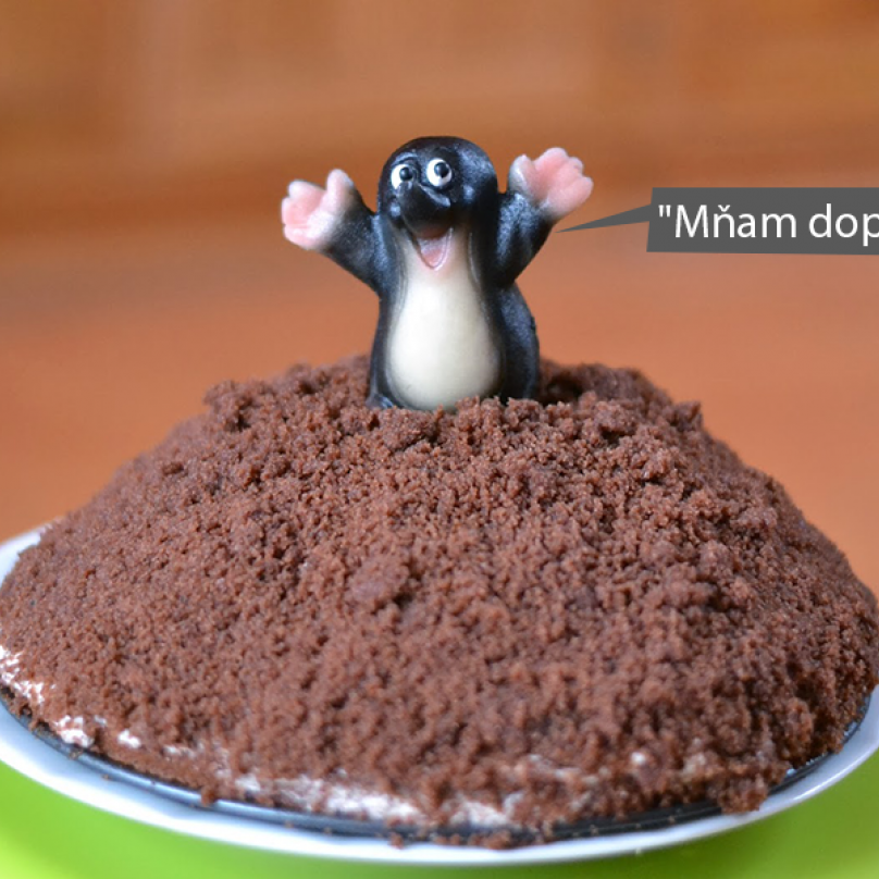 "Mňam dopí*či!" Krtkův dort hvězdou memu, který během pár dní ovládl ...