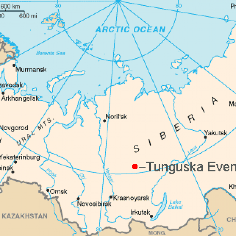 Tunguzská katastrofa aneb Tenkrát, když na Sibiři cosi vybouchlo silou ...