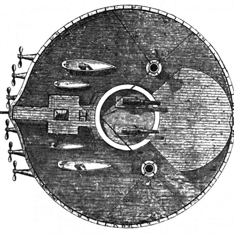 Ruský monitor Novgorod: Nejhorší loď v historii měla kruhovitý tvar – G.cz